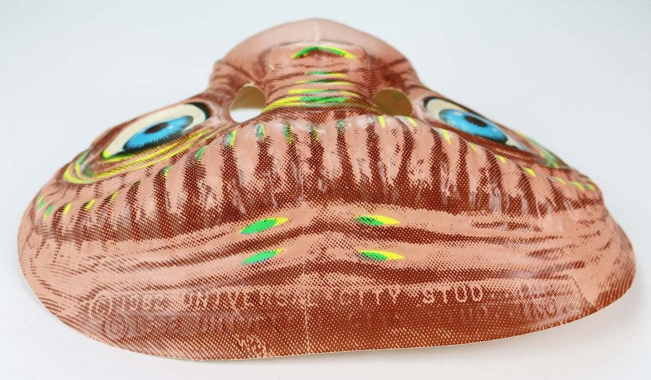 Vintage E.T. Extra Terrestrial Halloween Mask Universal - Etsy