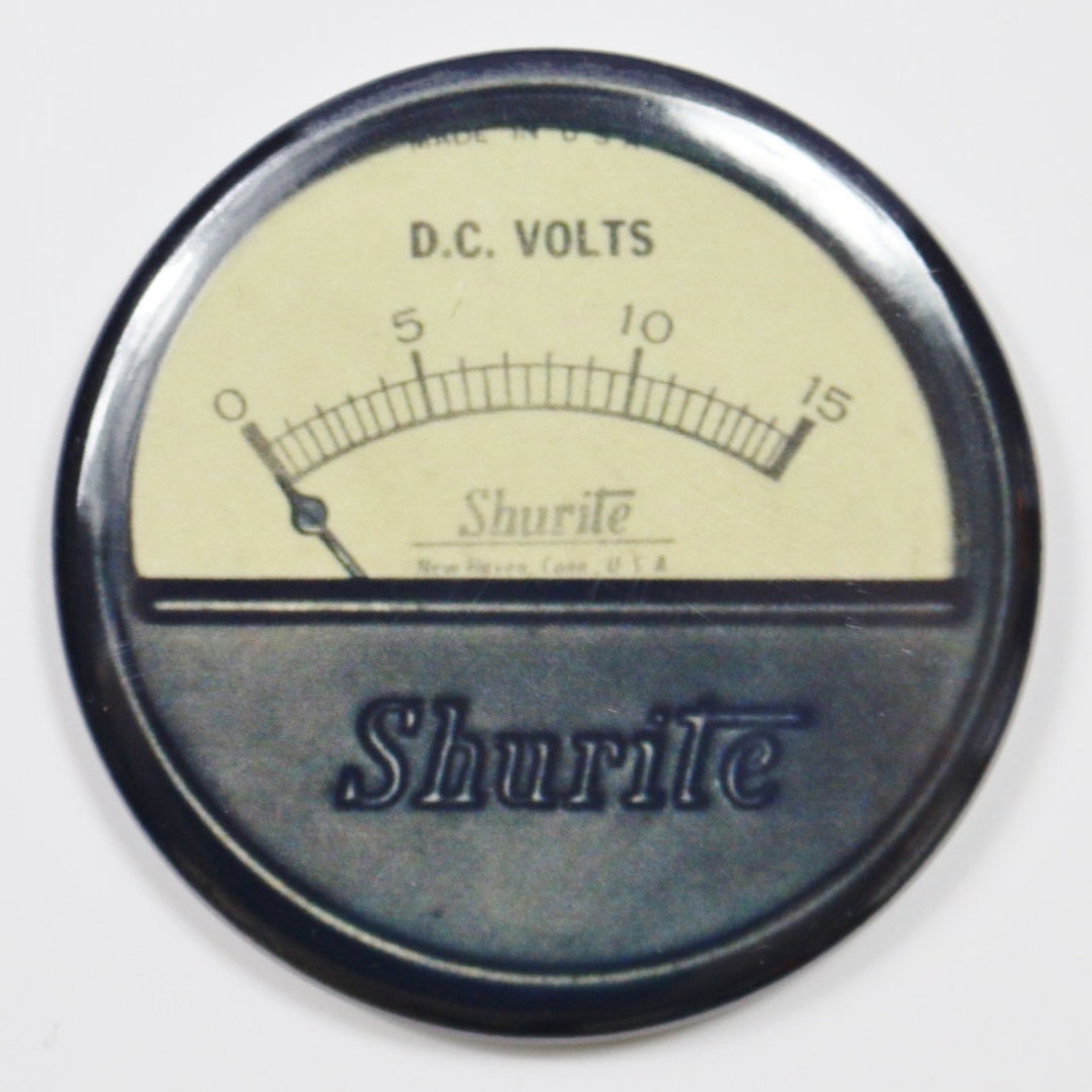 Shurite Steampunk Gauge FRIDGE MAGNET Meter Vintage Style 2 1/4 Inches ...