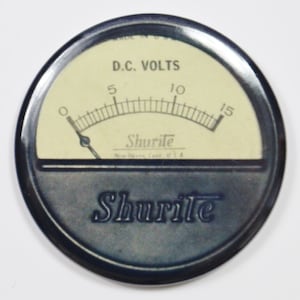 Shurite Steampunk Gauge FRIDGE MAGNET Meter Vintage Style 2 1/4 Inches ...