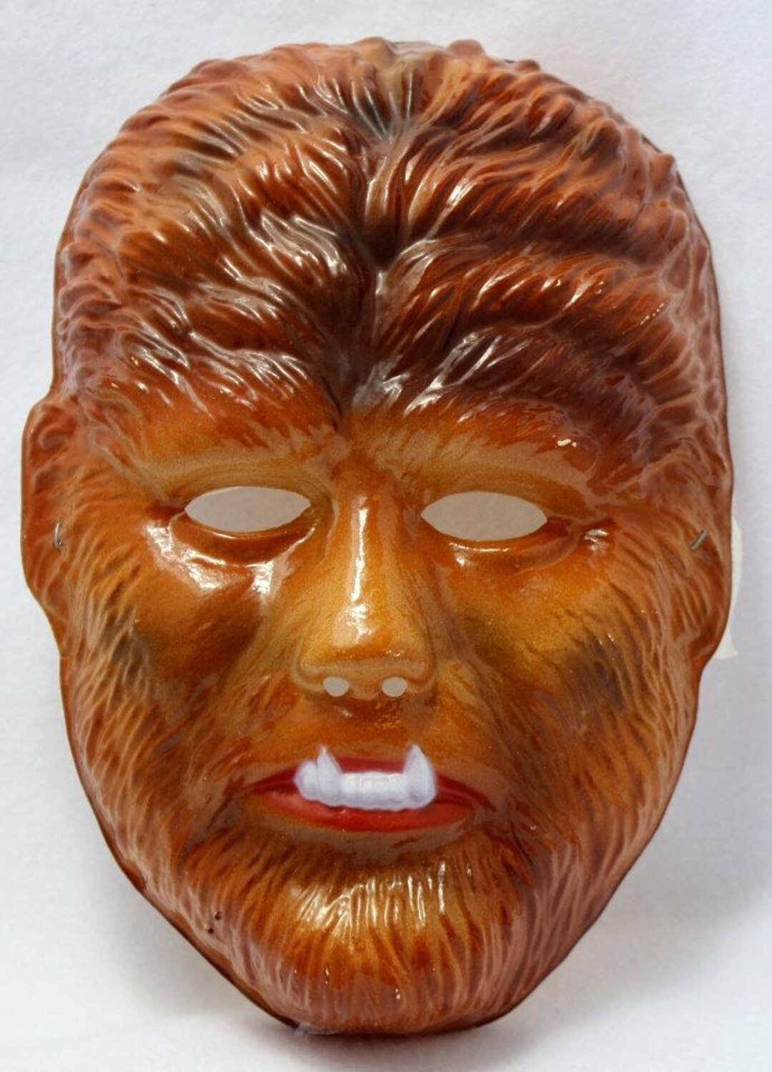 Vintage Universal Monsters the Wolf Man Halloween Mask Rubies ...