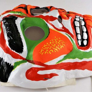 Vintage Topstone the Incredible Melting Man Halloween Mask Monster ...