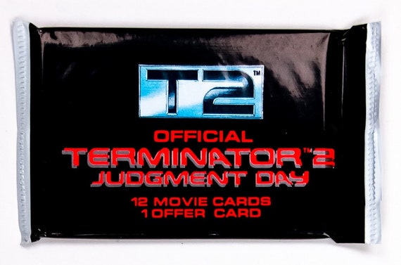 Terminator 2 Judgement Day Movie Vintage Trading Cards ONE | Etsy