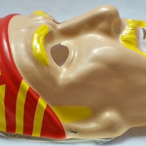 Vintage WWF Hulk Hogan Halloween Mask WWE Wrestling Wrestler - Etsy