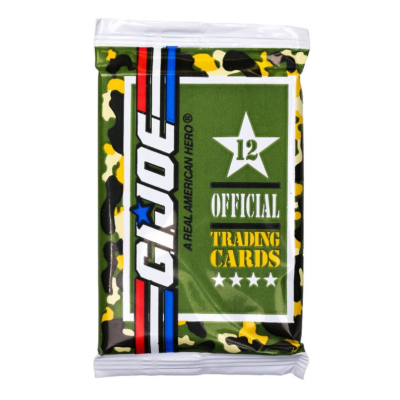 Vintage 1991 Hasbro G.I. Joe Trading Cards ONE PACK GI Joe Army ...