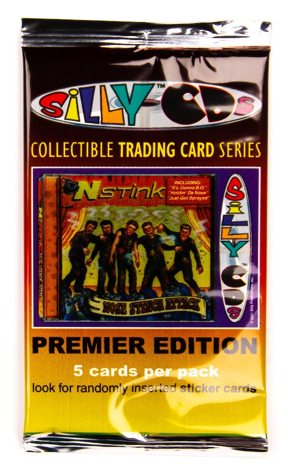 Vintage 2001 Silly Cds Trading Cards ONE PACK Nsync Britney - Etsy