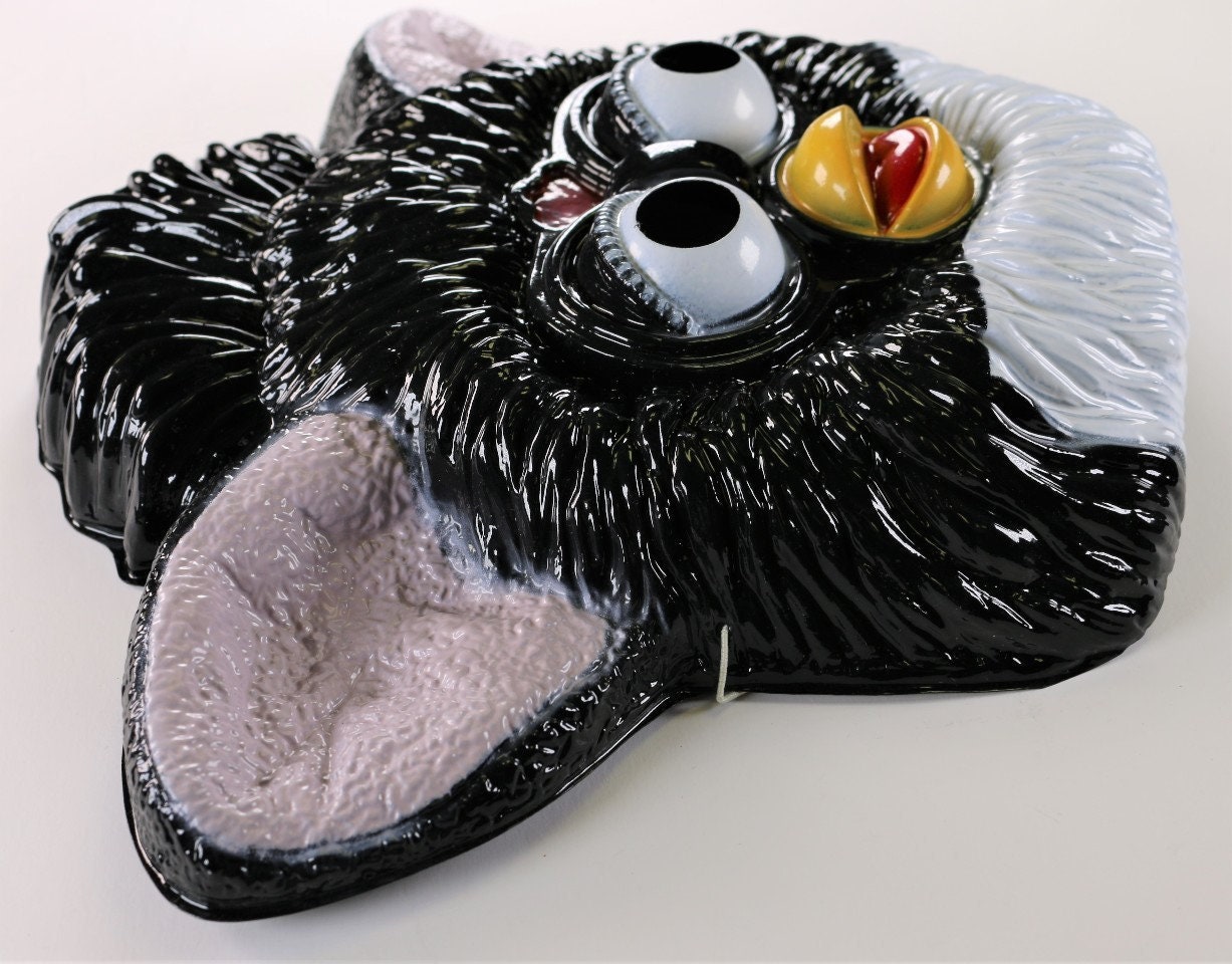 Vintage Tiger Electronics Black Furby Halloween Mask 1990s - Etsy