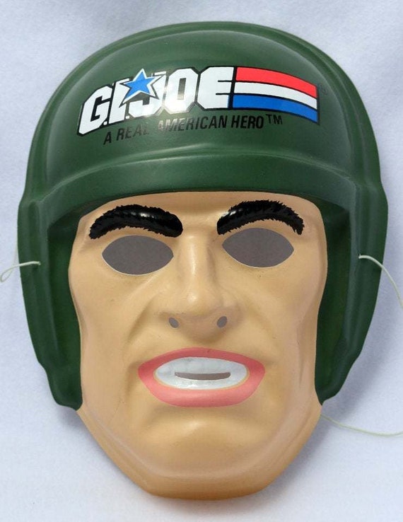 Vintage GI Joe Halloween Mask Cartoon Ben Cooper Hasbro 1990 - Etsy