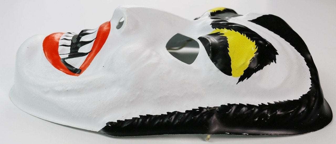 Vintage Dracula Halloween Mask Horror Monster Vampire Creepy - Etsy