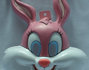 Tiny Toons Buster Bunny Halloween Mask PVC Warner Bros Bugs | Etsy