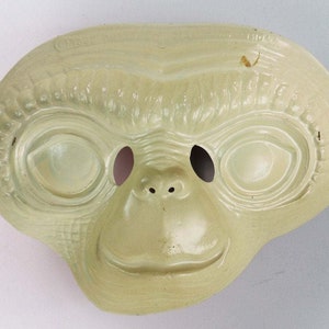 Vintage E.T. Extra Terrestrial Halloween Mask Universal Studios ET ...