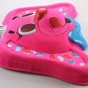 Vintage Hallmark Ben Cooper Yum Yums Easter Bunny Halloween Mask 1989 ...