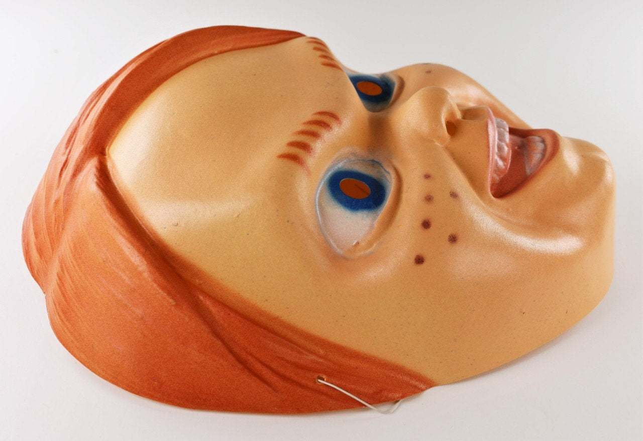 Childs Play Vintage Chucky Halloween Mask Horror Slasher Film | Etsy