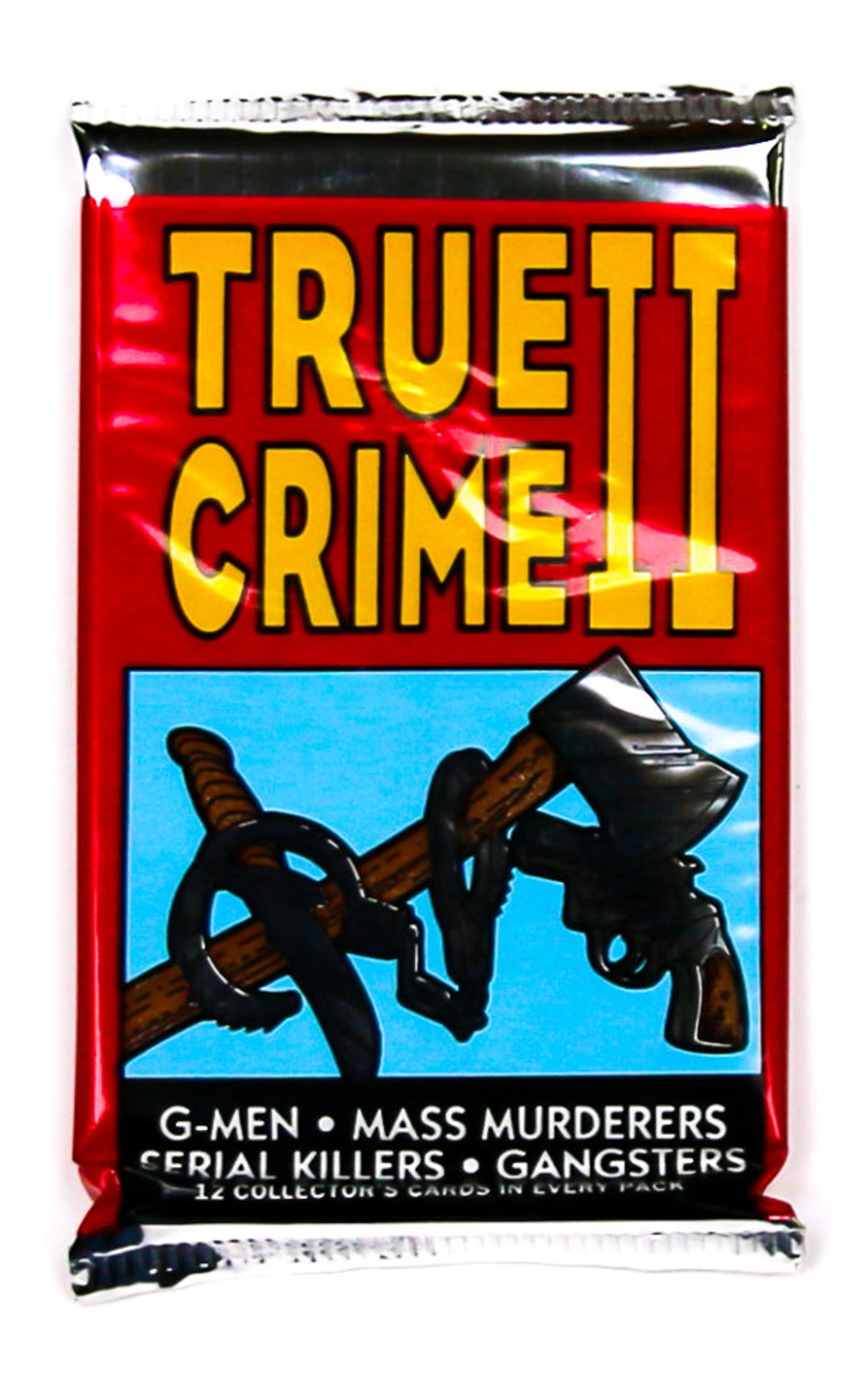 True Crime Series 2 Vintage Trading Cards ONE Pack 1992 Serial Killers ...