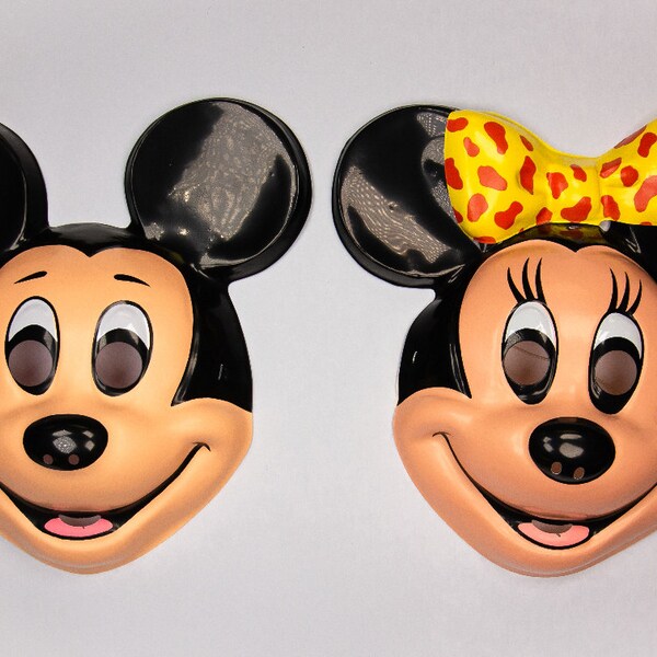 Minnie Mouse Face Mask - Etsy