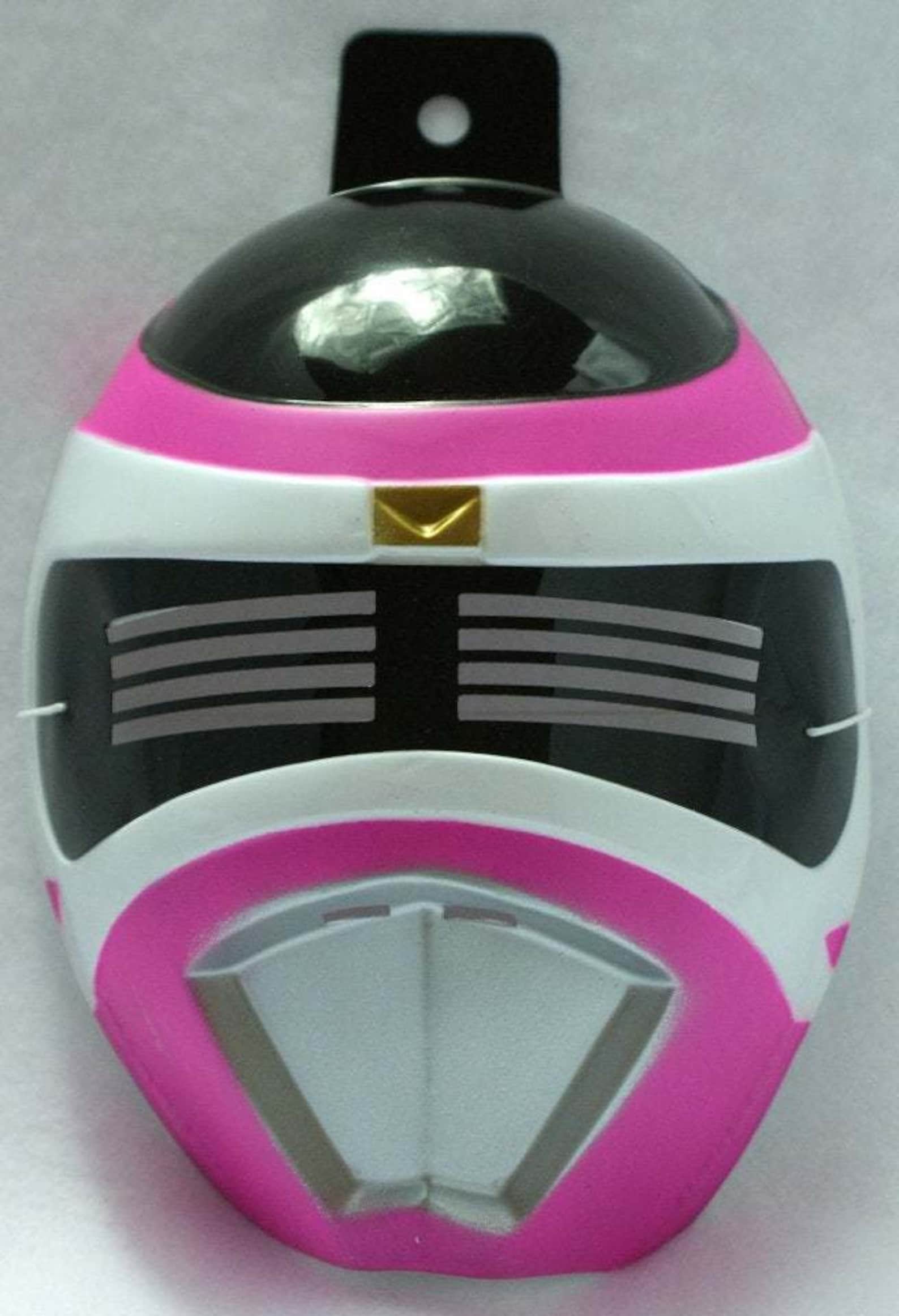 Pink Power Ranger Halloween Mask PVC Vintage Rubies Saban | Etsy