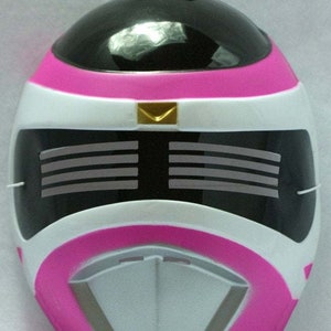 Pink Power Ranger Halloween Mask PVC Vintage Rubies Saban Bandai Y041 ...