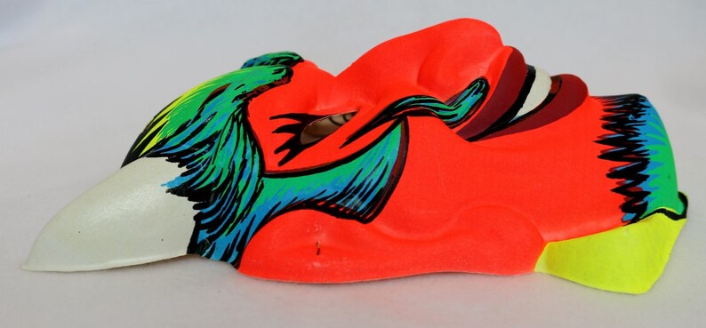 Vintage Devil Halloween Mask 1960s Zest Bar Demon Costume - Etsy