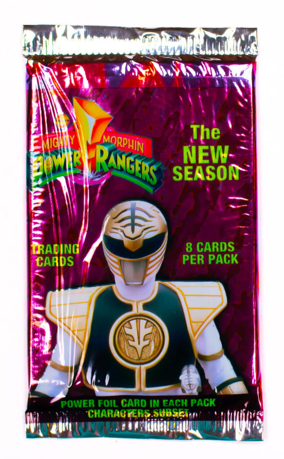 Mighty Morphin Power Rangers Vintage Trading Cards ONE Pack 1994 Saban ...