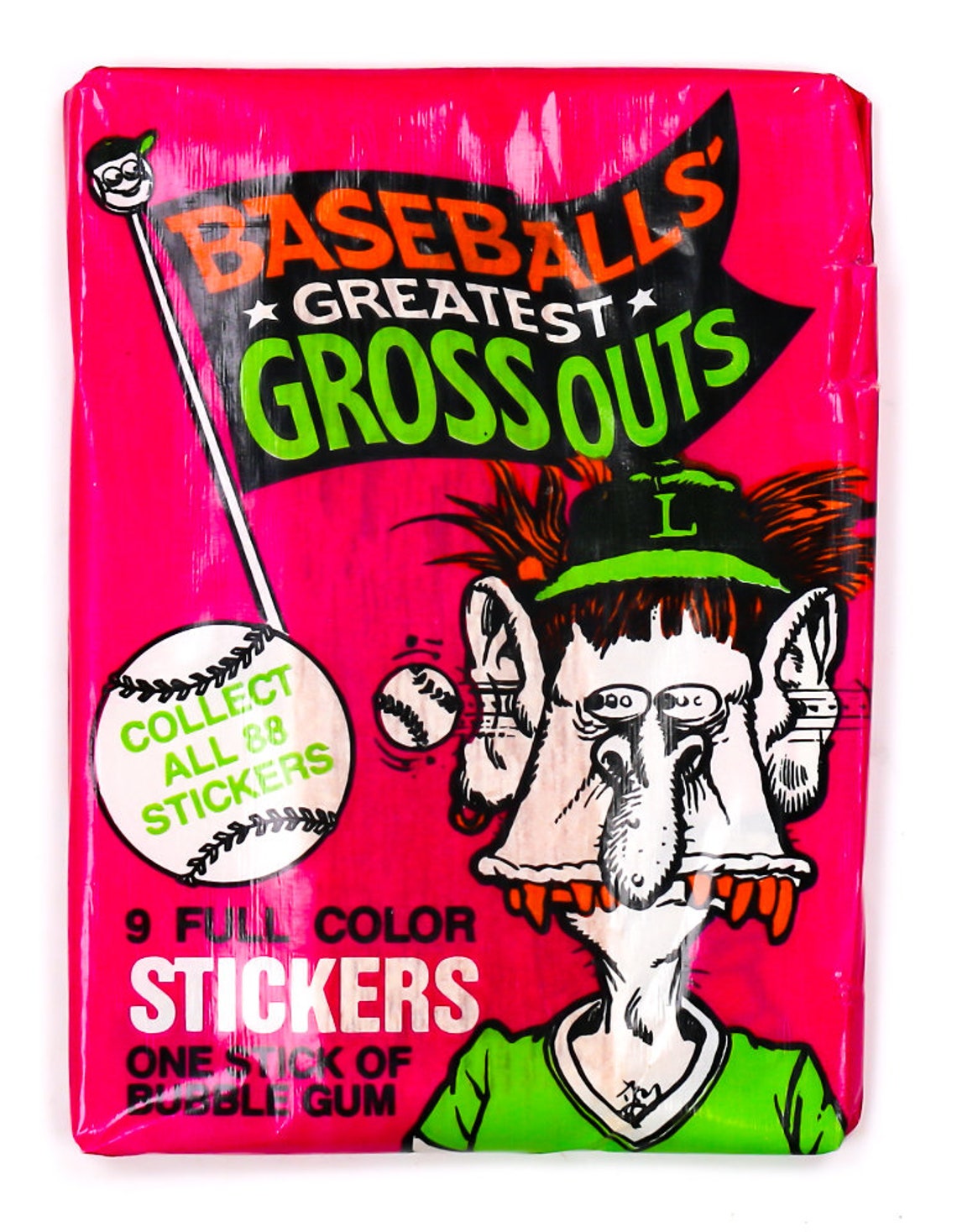 Baseballs Greatest Gross Outs Vintage Trading Cards THREE | Etsy