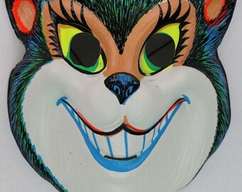 Vintage Pirate Halloween Mask Zest 1960s 60s Black Light | Etsy