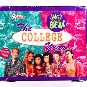 Saved by the Bell College Years Vintage Trading Cards ONE Pack 1994 90s ...