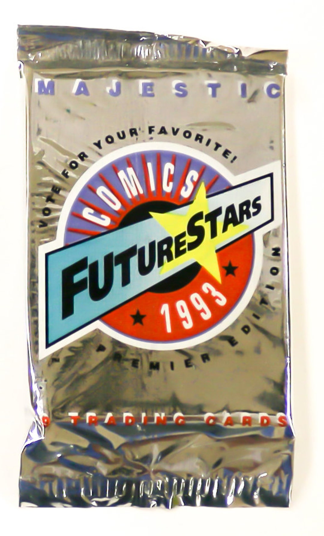 Comics Future Stars Vintage Trading Cards ONE Pack 1993 Majestic Comic ...