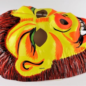 Vintage Topstone Universal Monsters Wolfman Halloween Mask Wolf Man ...