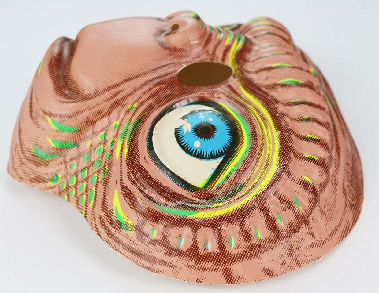 Vintage E.T. Extra Terrestrial Halloween Mask Universal - Etsy