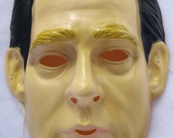 Vintage Morticia Addams Family Halloween Mask Rubies Monster | Etsy