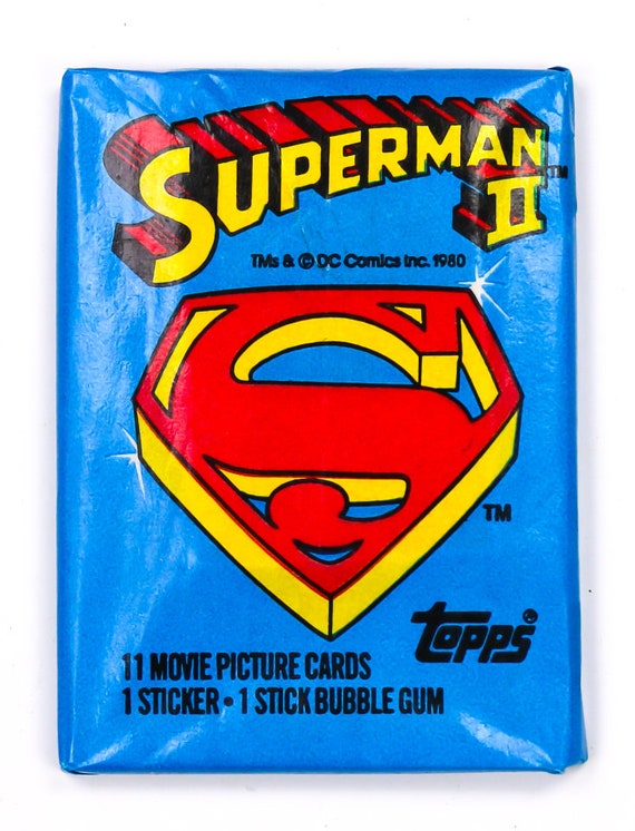 Art & Collectibles Memorabilia Vintage topps superman wrappers ...
