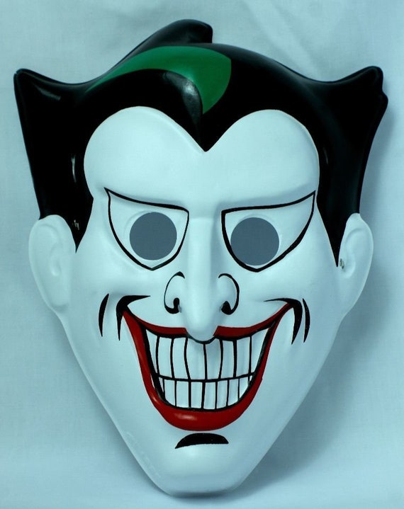 DC Comics the Joker Vintage Halloween Mask Batman Comic Book - Etsy