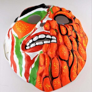 Vintage Topstone the Incredible Melting Man Halloween Mask Monster ...