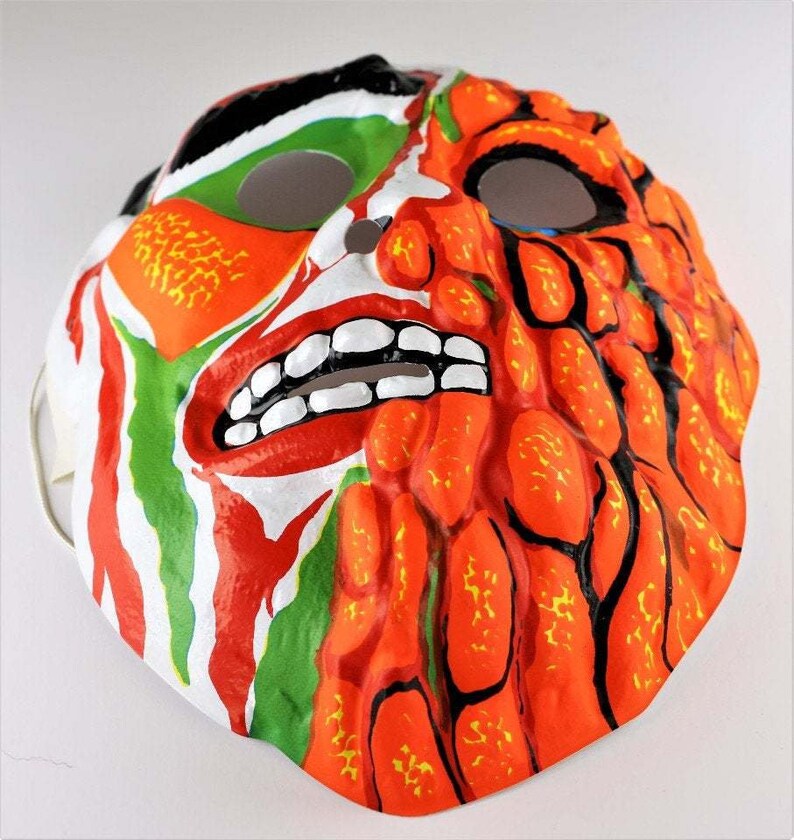 Vintage Topstone the Incredible Melting Man Halloween Mask | Etsy