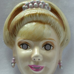 Princess Barbie Halloween Mask Mattel Rubies Costume Tiara - Etsy