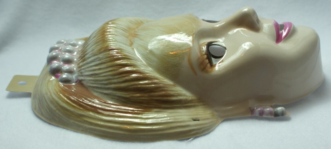 Princess Barbie Halloween Mask Mattel Rubies Costume Tiara - Etsy