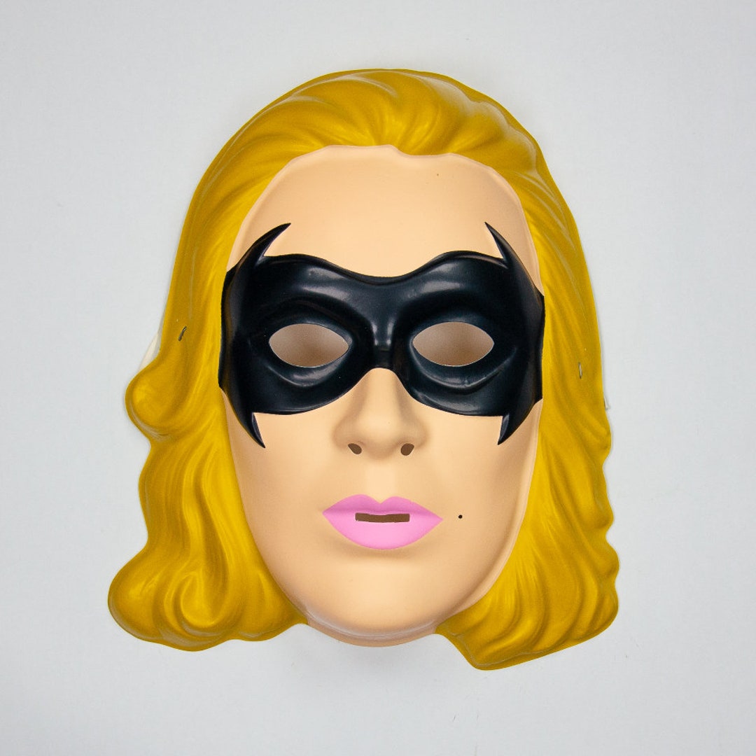 Vintage DC Comics Batgirl Halloween Mask Batman and Robin Alicia ...