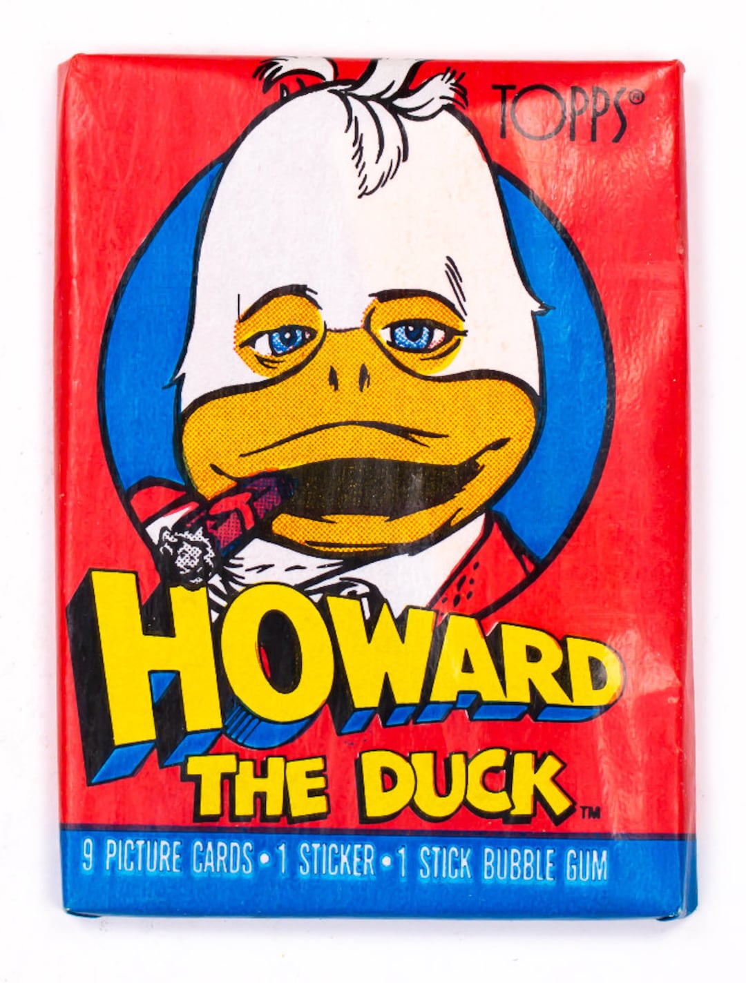 Howard the Duck Vintage Trading Cards ONE Wax Pack 1986 Topps Movie - Etsy