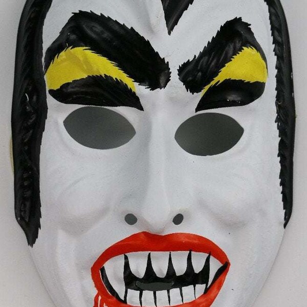 Dracula Vampire Mask - Etsy