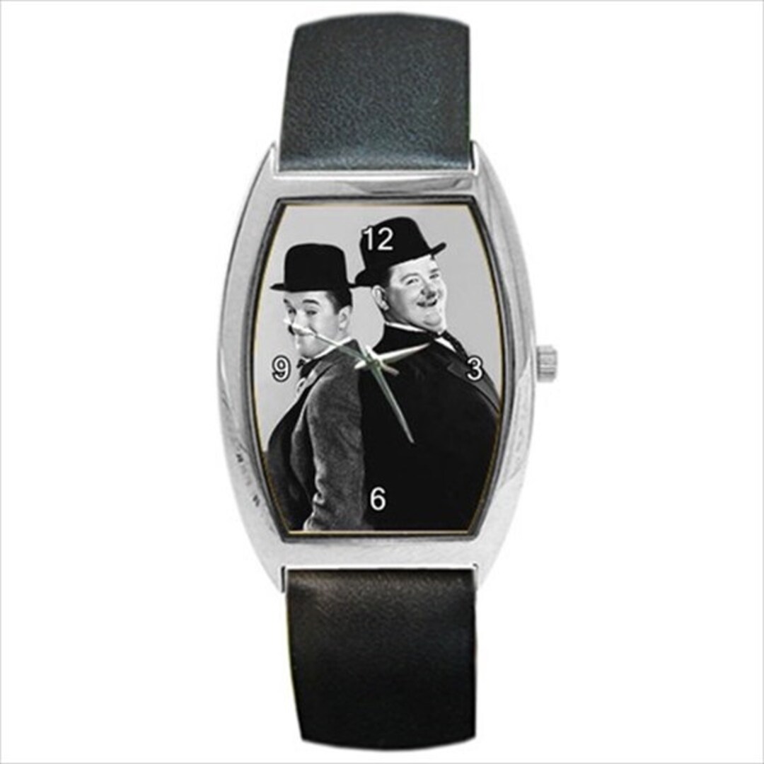Laurel and Hardy Comedians Barrel Watch Ships From Hong Kong - Etsy