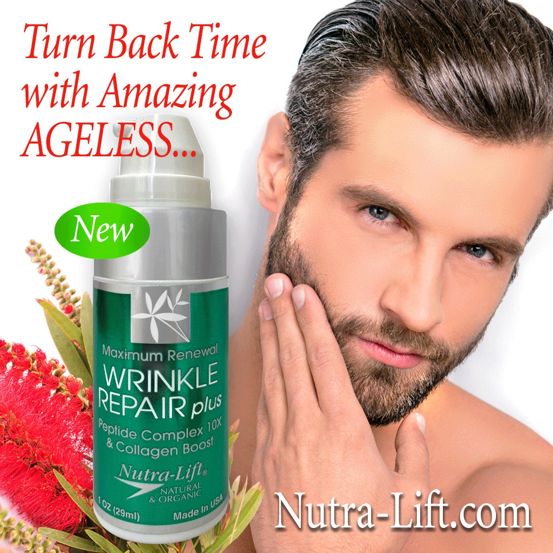 Nutra-lift® Wrinkle Repair PEPTIDES COLLAGEN 1 Oz. - Etsy