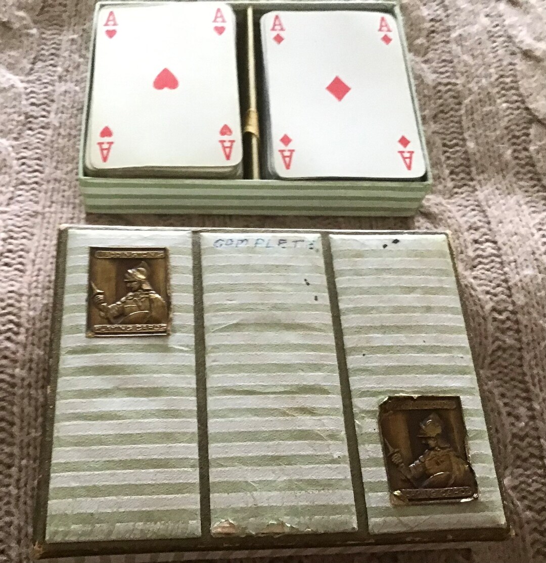 Vintage Playing Card Set. waddingtons Memorabilia. Era 1950s. Highly ...