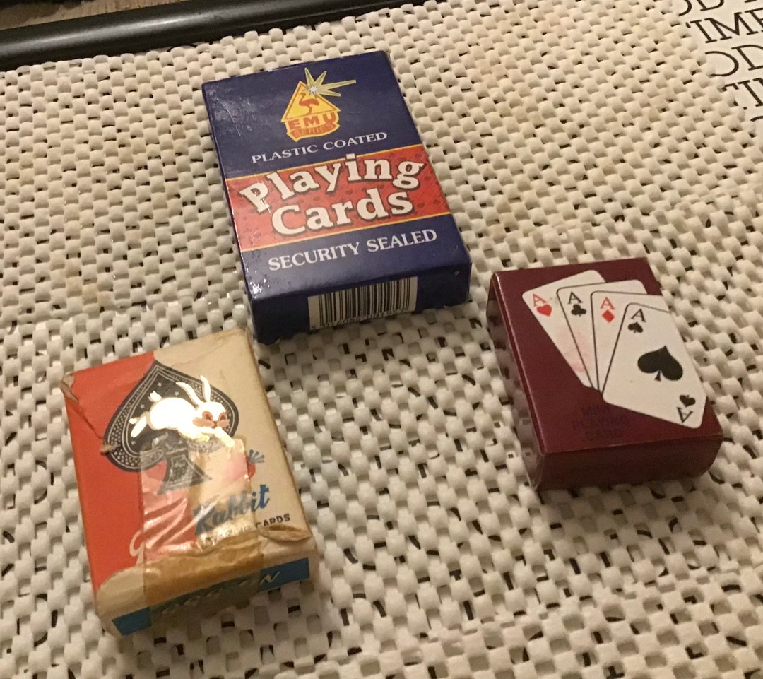 Three Vintage Playing Card Sets. Novelty. 1950’s. Era. Highly ...