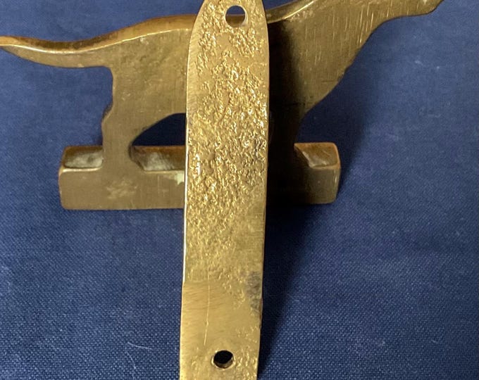 Solid Brass Labrador Door Knocker - Etsy