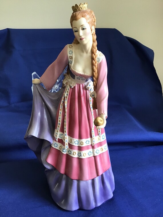 Vintage Faberge Franklin Mint Figurine. princess of the Glass - Etsy