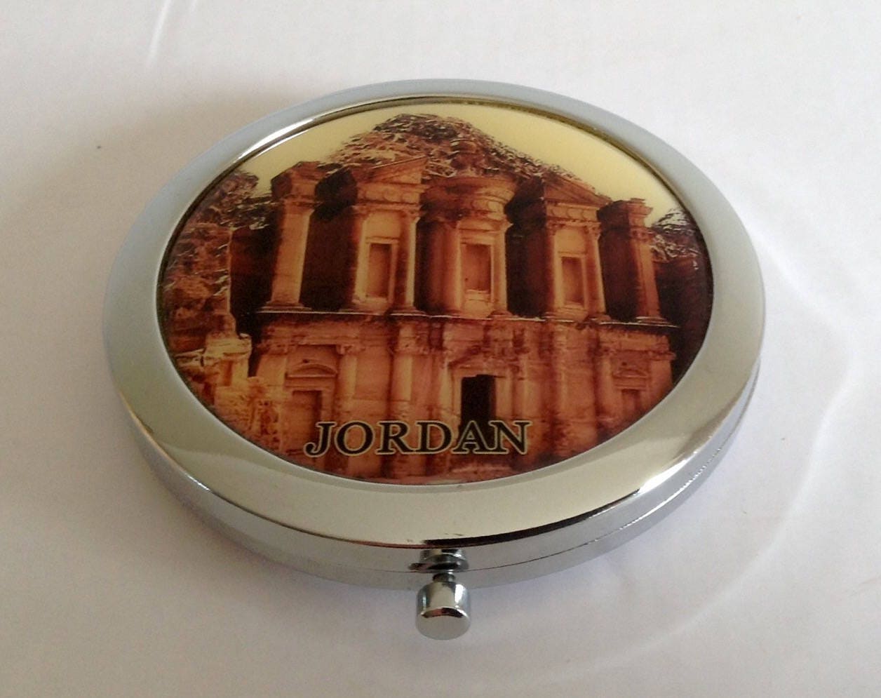 Vintage Compact Mirror. Featuring Jordan. Quite Unusual. - Etsy UK