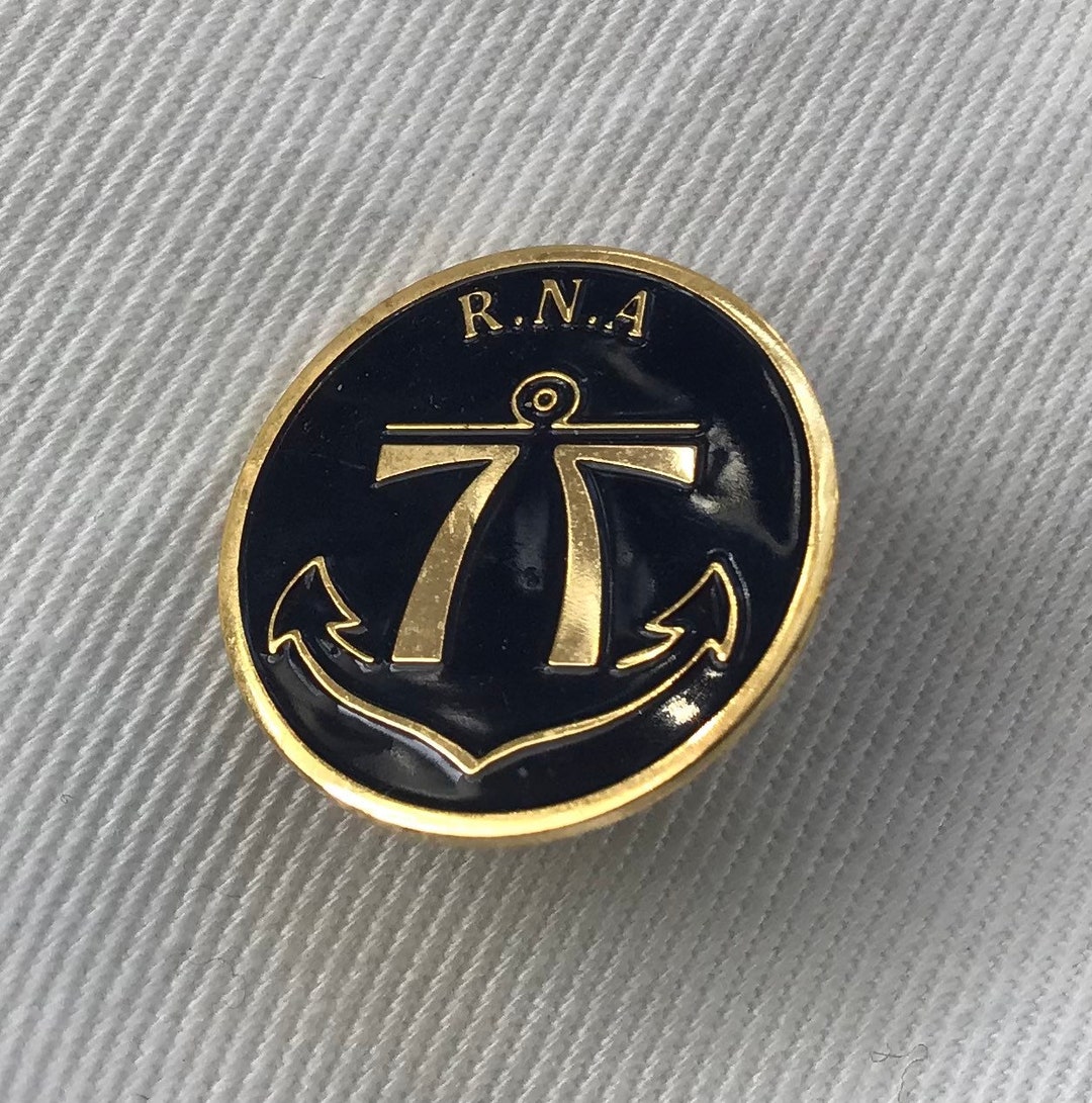 RNA -royal Navel Association Pin. - Etsy