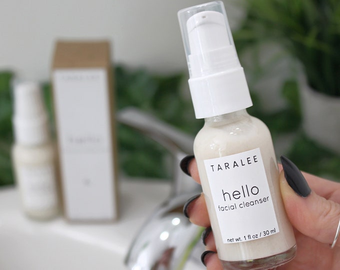 Hello Face Wash SAMPLE, Matcha Face Wash, Moisturizing Anti Aging ...