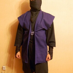 Jinbaori Japanese Surcoat Samurai Vest | Etsy