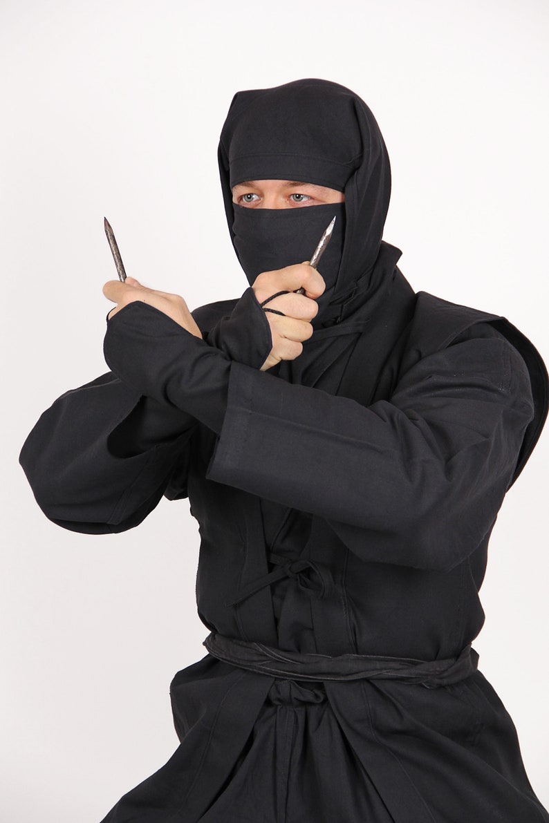 Koga-shozoku costume or spy-suit of ninja | Etsy