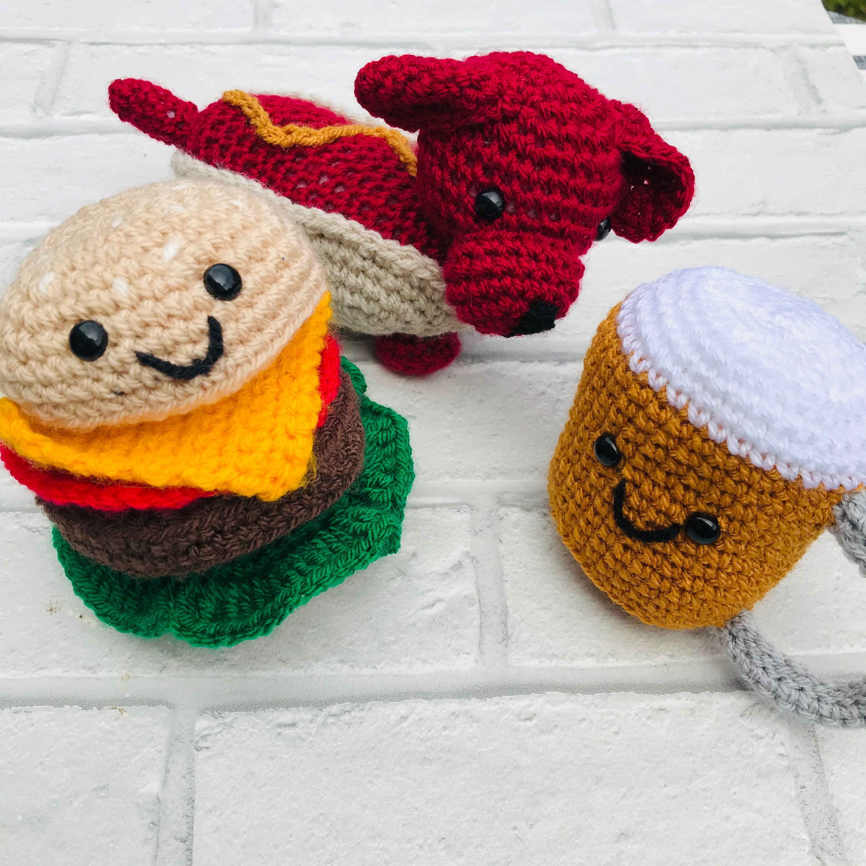 Crochet Burger Pattern Amigurumi Burger Pattern Crochet | Etsy